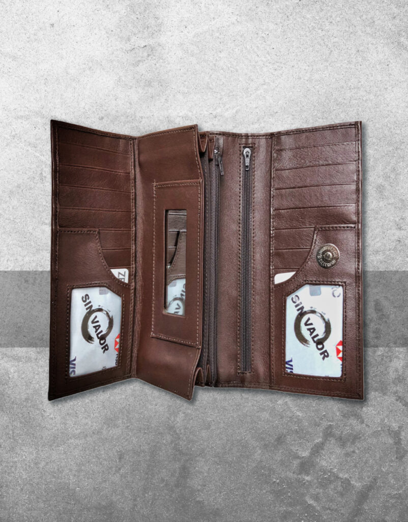 Cartera para Dama – Café - De Piel y Algo Más